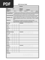 PASS - Performance Assessment of Self-Care Skills | PDF