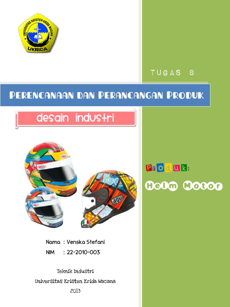 Desain dan Inovasi Helm Motor | PDF