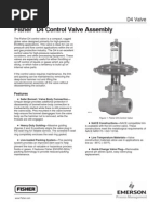 Fisher D and DA Control Valves Product Bulletin | PDF | Valve | Plumbing