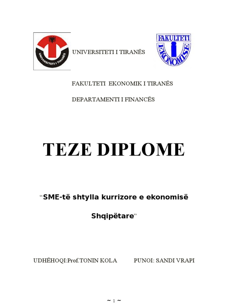 Teme Diplome | PDF