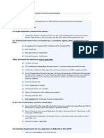 BIR COR Application Requirements Guide | PDF | Corporations | Payments