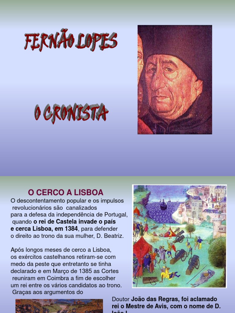 FERNÃO LOPES 1 | Portugal | Governo