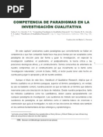 Guba & Lincoln - 2000 - Paradigmas en Competencia PDF | PDF | Paradigma | Science