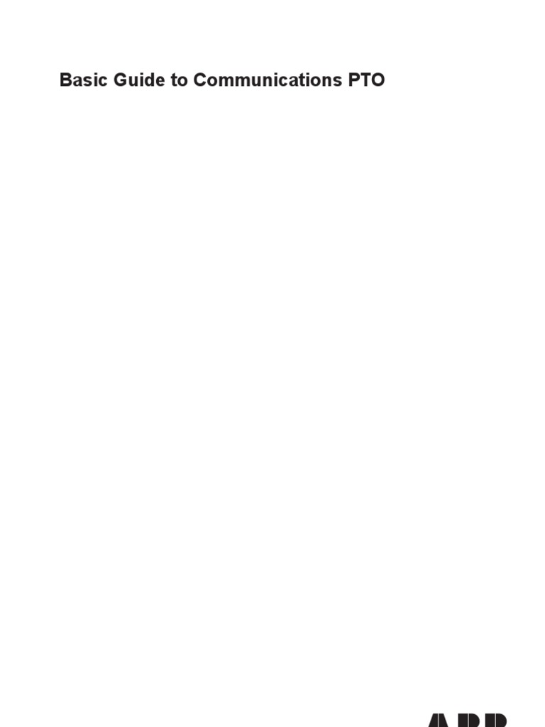 Basic Guide Communication Acs800 | PDF | Parameter (Computer Programming) | Computer Network