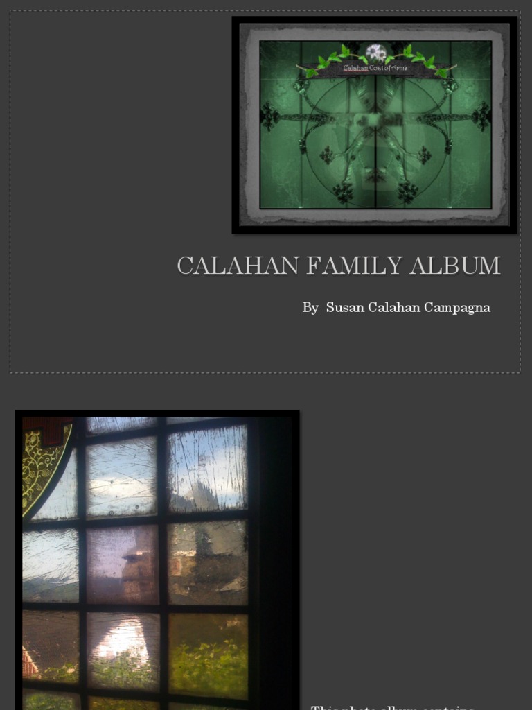 Calahan Family Photo Album Highlights | PDF | Art