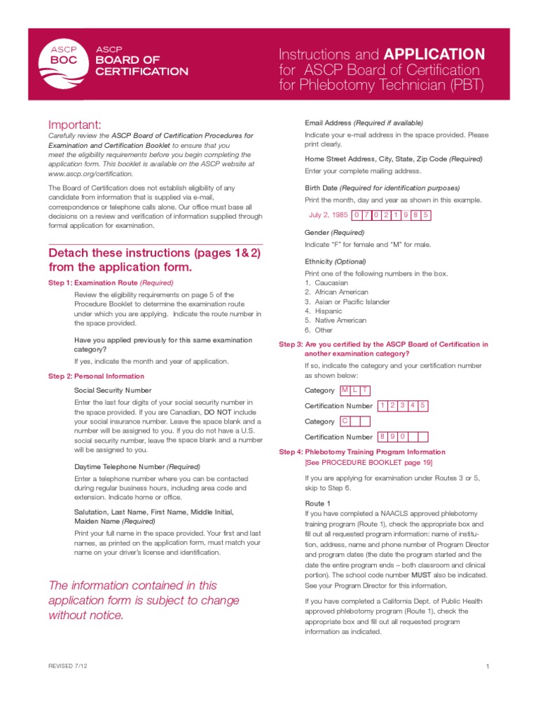 PBT Application Form | PDF | Mail | Authentication