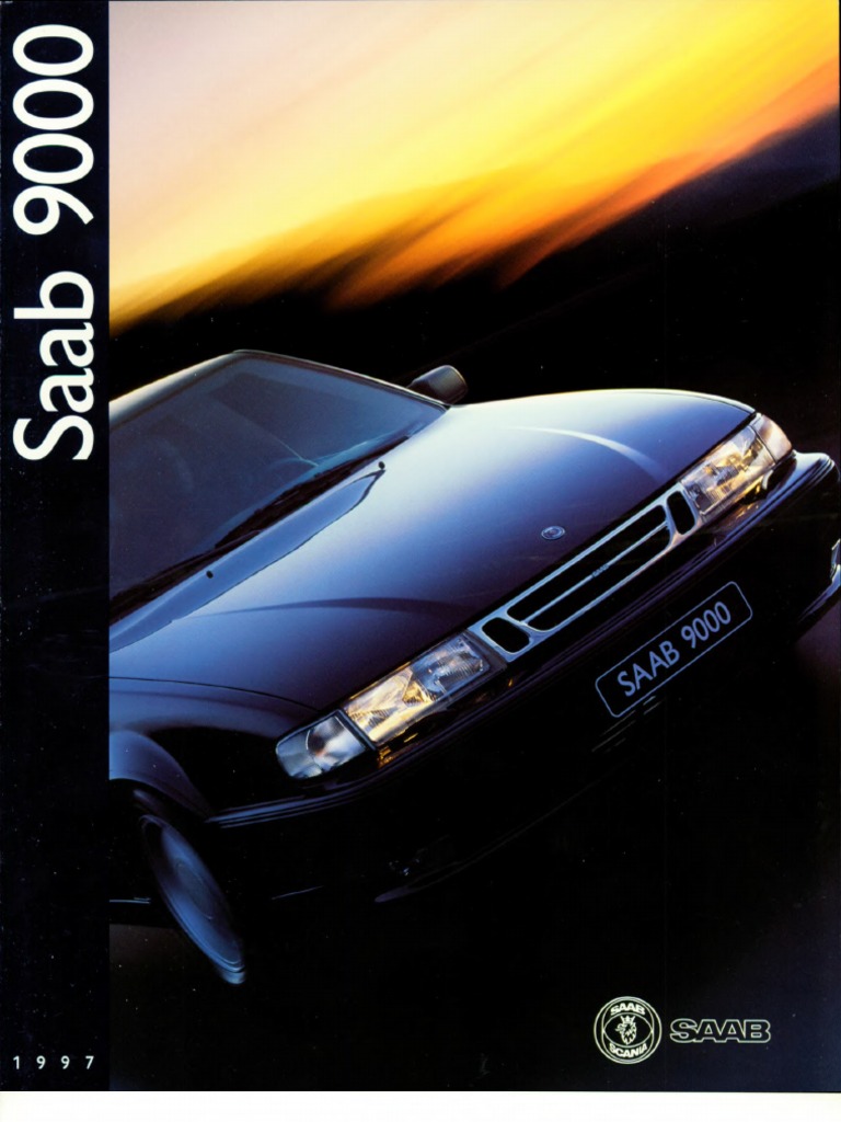 Saab 9000 Brochure | PDF