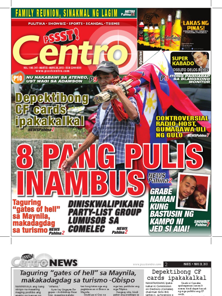 PSSST Centro May 28 2013 Issue | PDF