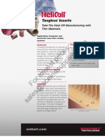 HeliCoil Twinserts | Manufactured Goods | Metalworking