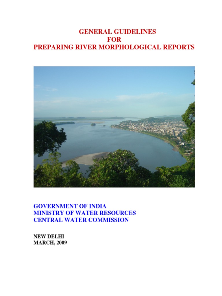 Guidelines for River Morphological Reports | PDF | River | Flood