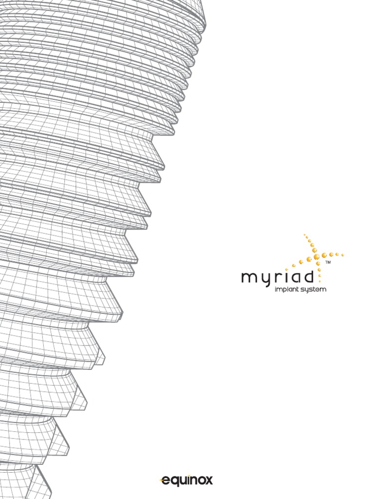 Equinox Myriad | PDF | Dental Implant | Materials