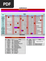 Kalender KB 3 Bulanan | PDF | Kekerasan