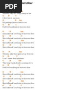 Amy Winehouse's Valerie Guitar Tabs | PDF | Song Structure | Elements ...