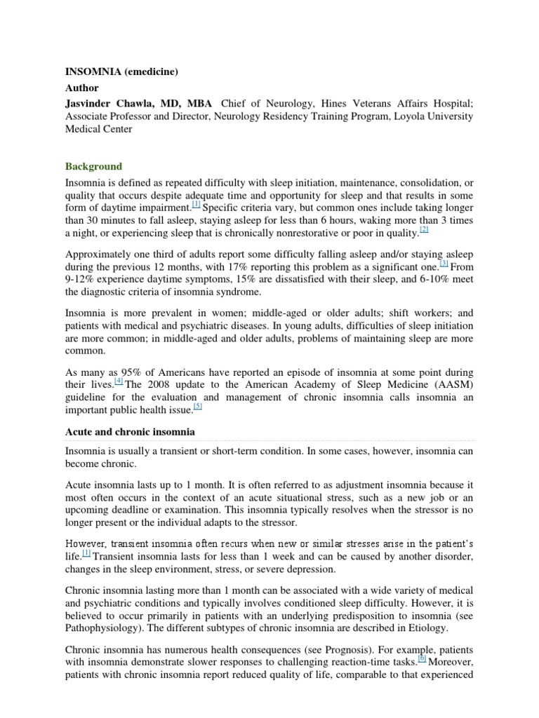 Insomnia | PDF | Insomnia | Sleep