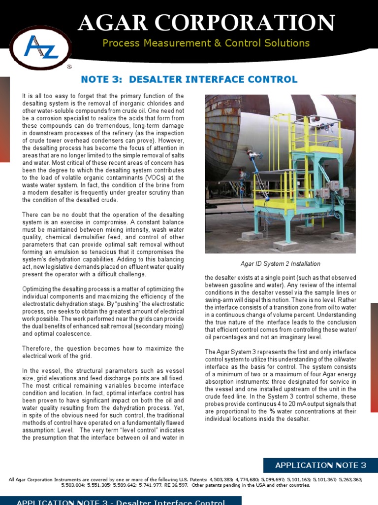 Desalters 3 | PDF | Petroleum | Oil Refinery