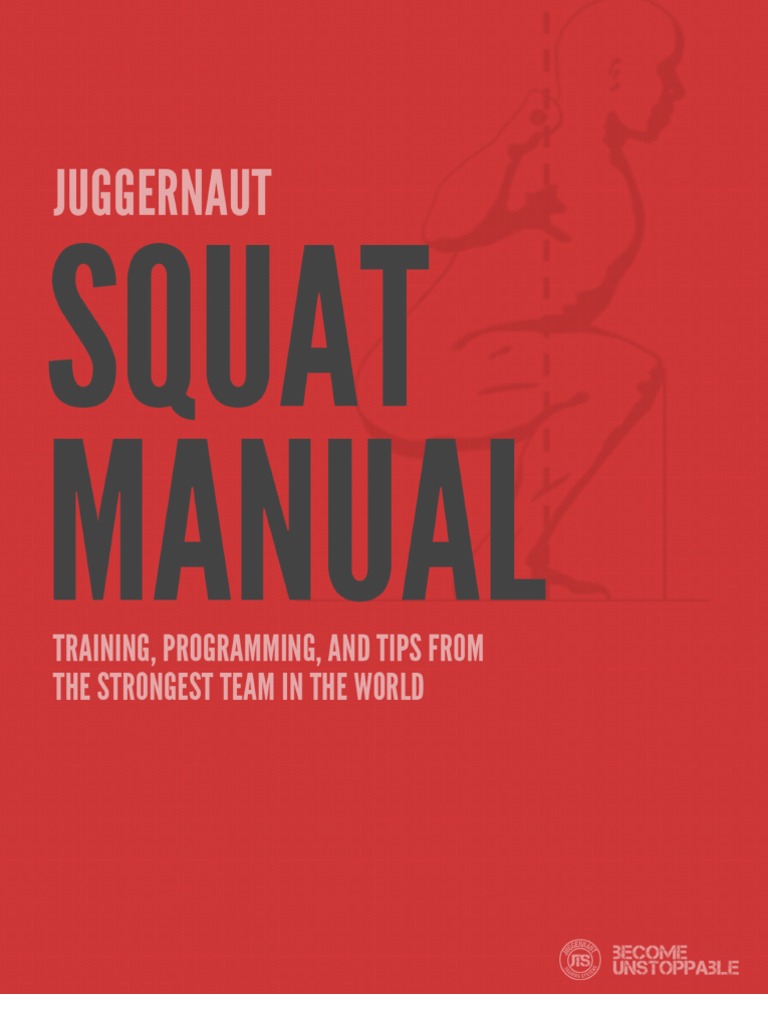 Juggernaut Squat Manual | PDF | Athletic Sports | Recreation