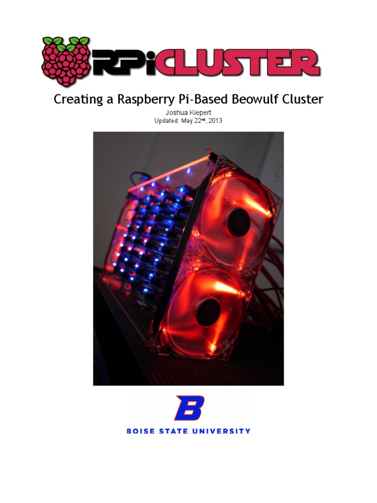 Building A 32 Node Raspberry Pi Cluster For Distributed Computing And Simulation Using Arch