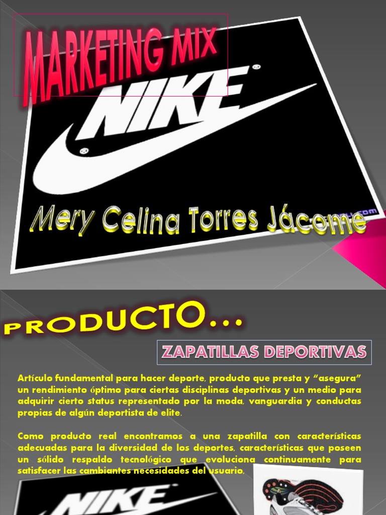 Marketing Mix Nike | PDF