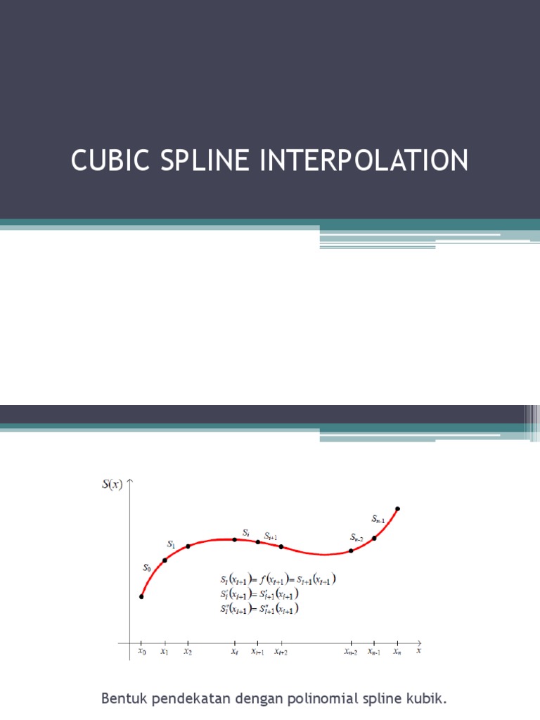 Cubic Spline | PDF