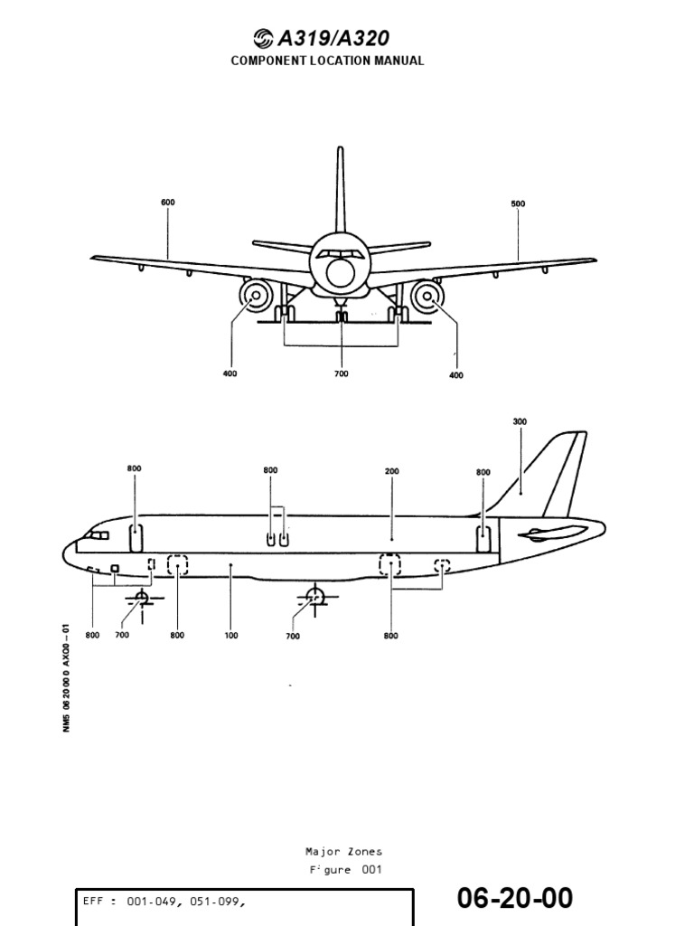 Component Location Manual: Major Zones 001 | PDF