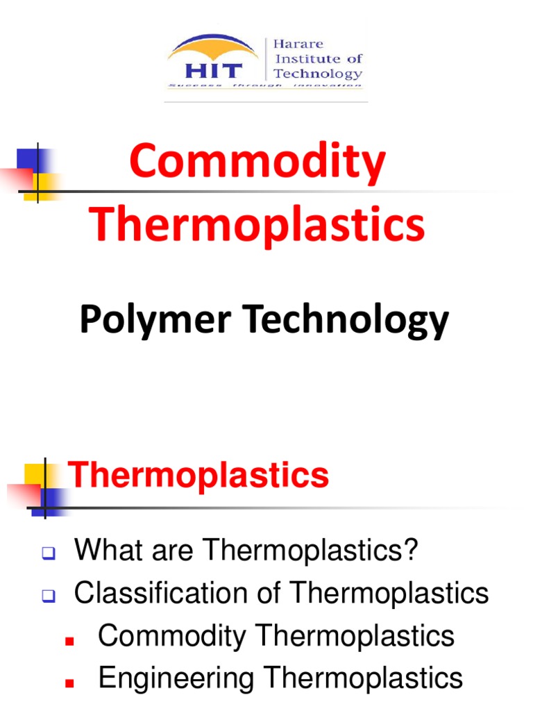 Commodity Thermoplastics | PDF | Poly(Methyl Methacrylate) | Polyethylene