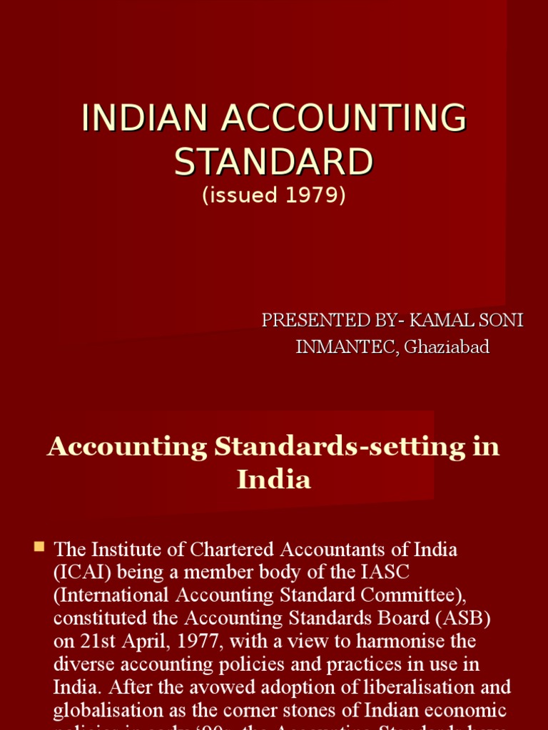 Indian Accounting Standard | PDF | Depreciation | Income Statement