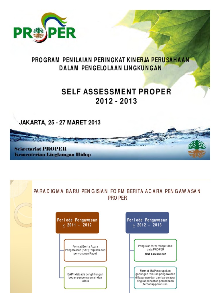 130327094734penjelasan Formulir Self Assessment (PPA-PPU) | PDF