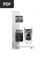 EverStart Digital Multimeter 10709WDI | PDF