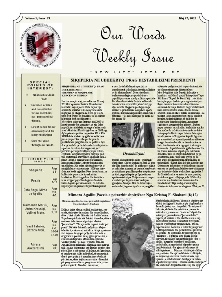 Newsletter Volume 5 Issue 21 | PDF
