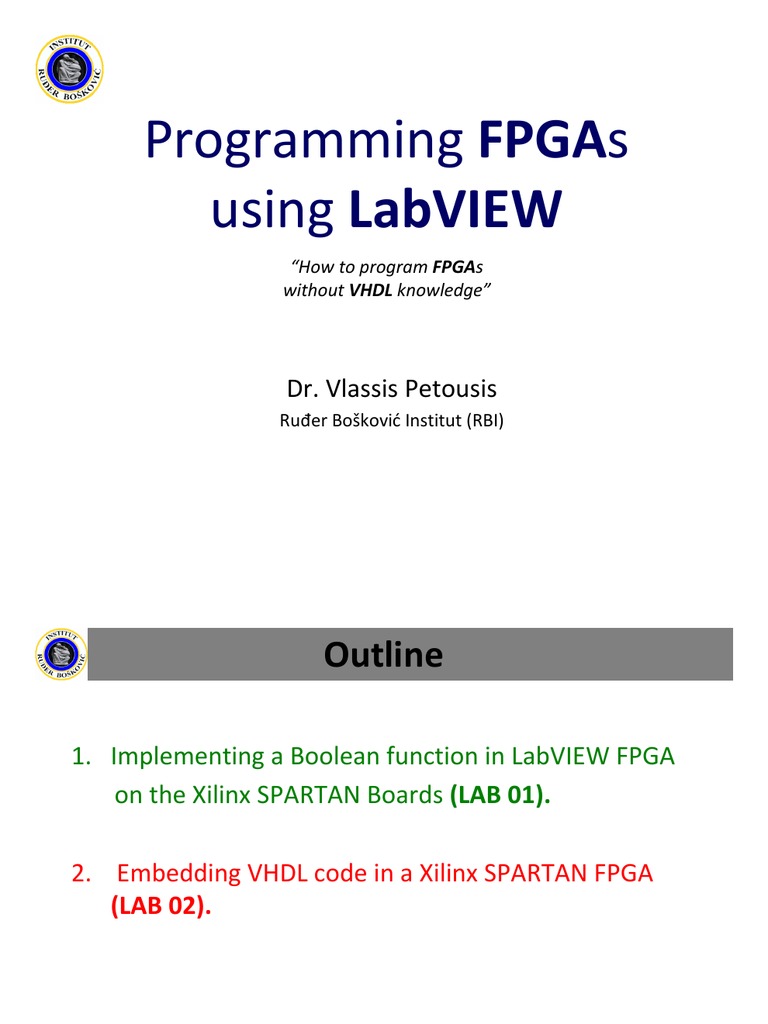 Programando FPGAs Con LabVIEW | PDF | Field Programmable Gate Array | Vhdl