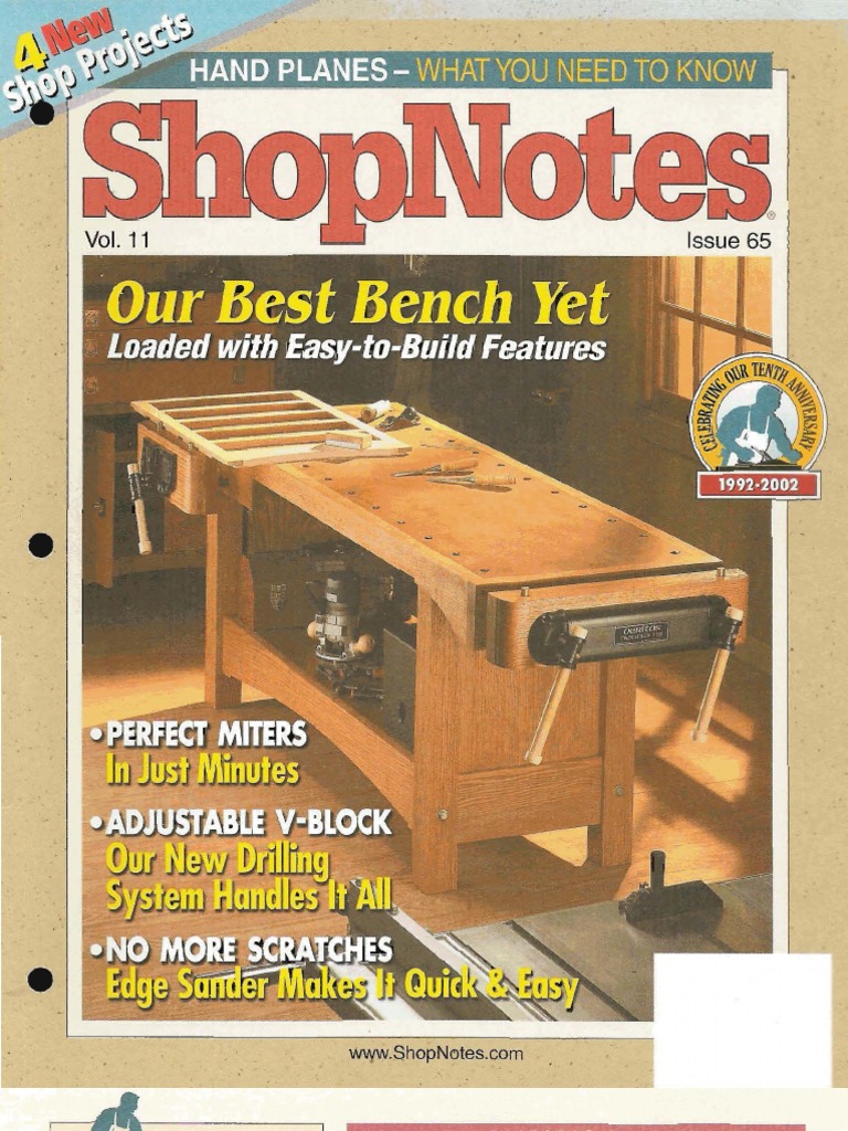 ShopNotes Issue 65 | PDF | Woodworking | Wood