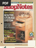 ShopNotes #100 - Ultimate Router Table | PDF | Screw | Woodworking