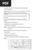 Retort Stand Setup and Diagram Guide | PDF