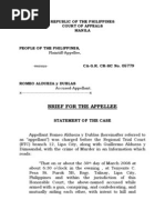 Appellant Brief Sample | PDF | Brief (Law) | Appeal