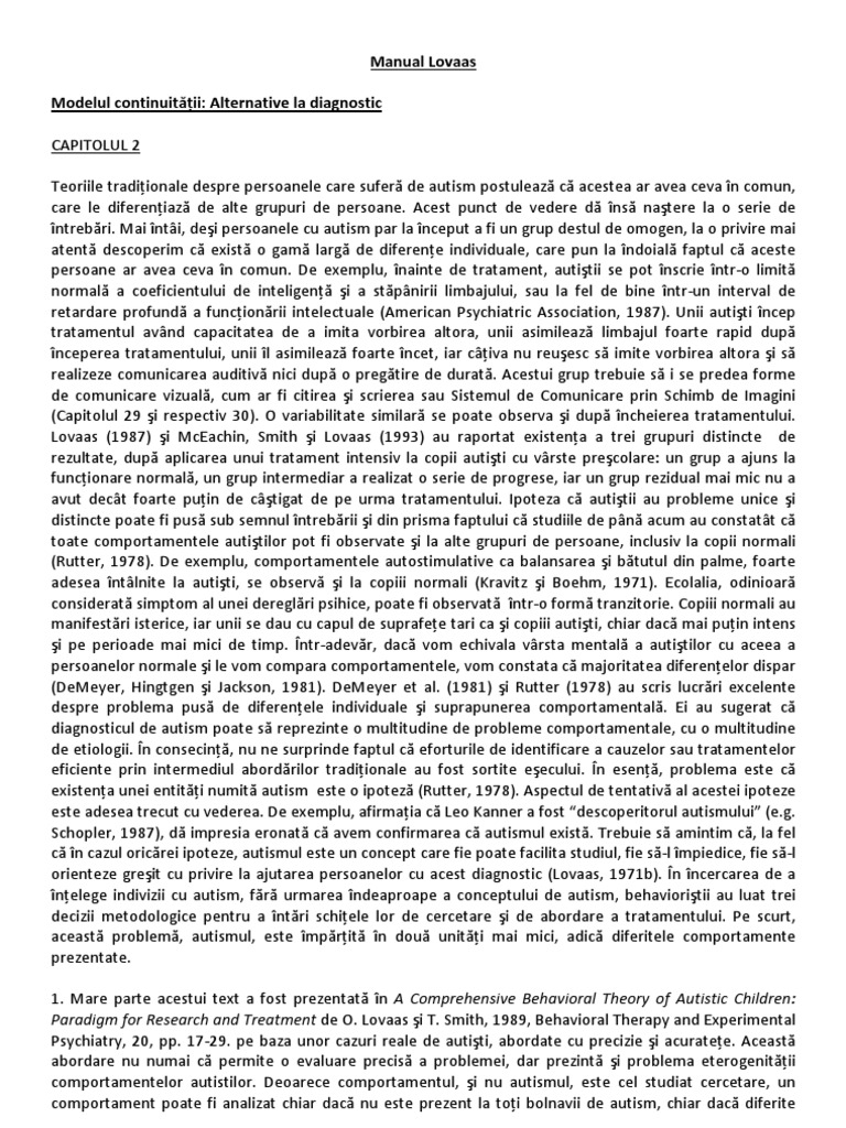 Manual ABA | PDF