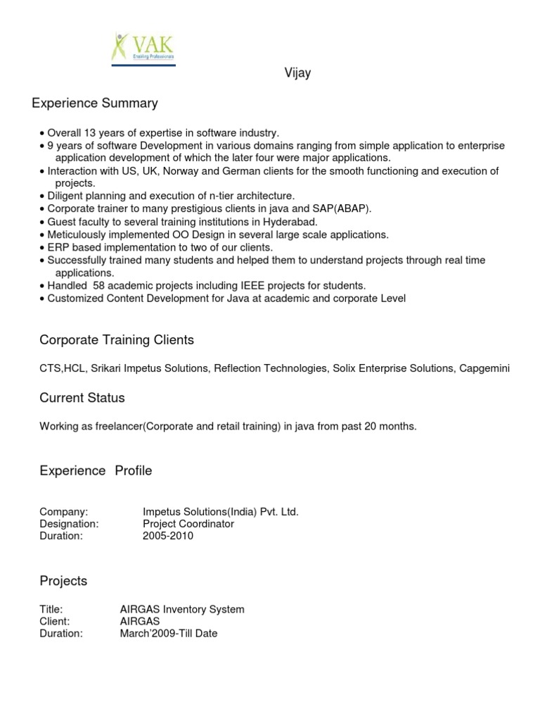 Vijay Java Trainer | PDF | Web Application | Representational State Transfer