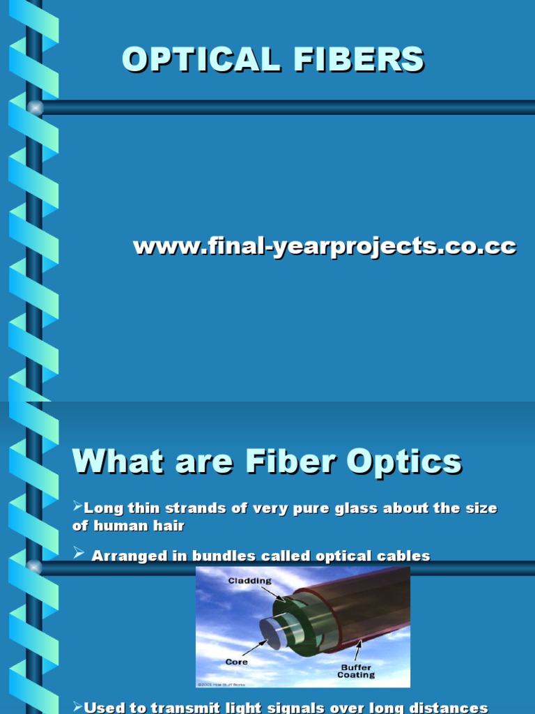 Introduction to Optical Fibers | PDF | Optical Fiber | Transmission Medium