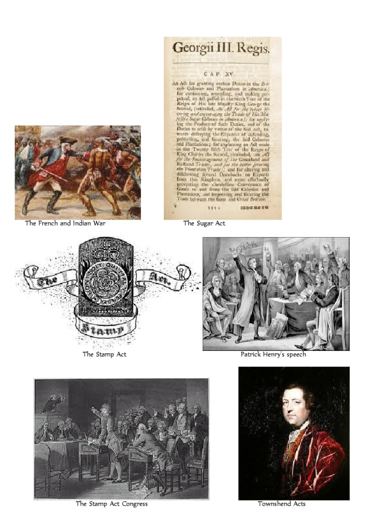 Key Events Leading to American Revolution | PDF | Law