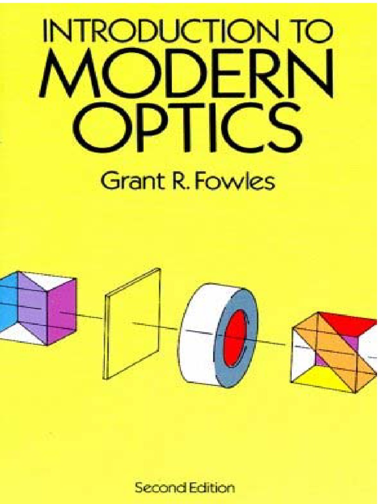 Introduction To Modern Optics | PDF