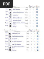 Range of Motion Evaluation Chart | PDF | Anatomical Terms Of Motion ...