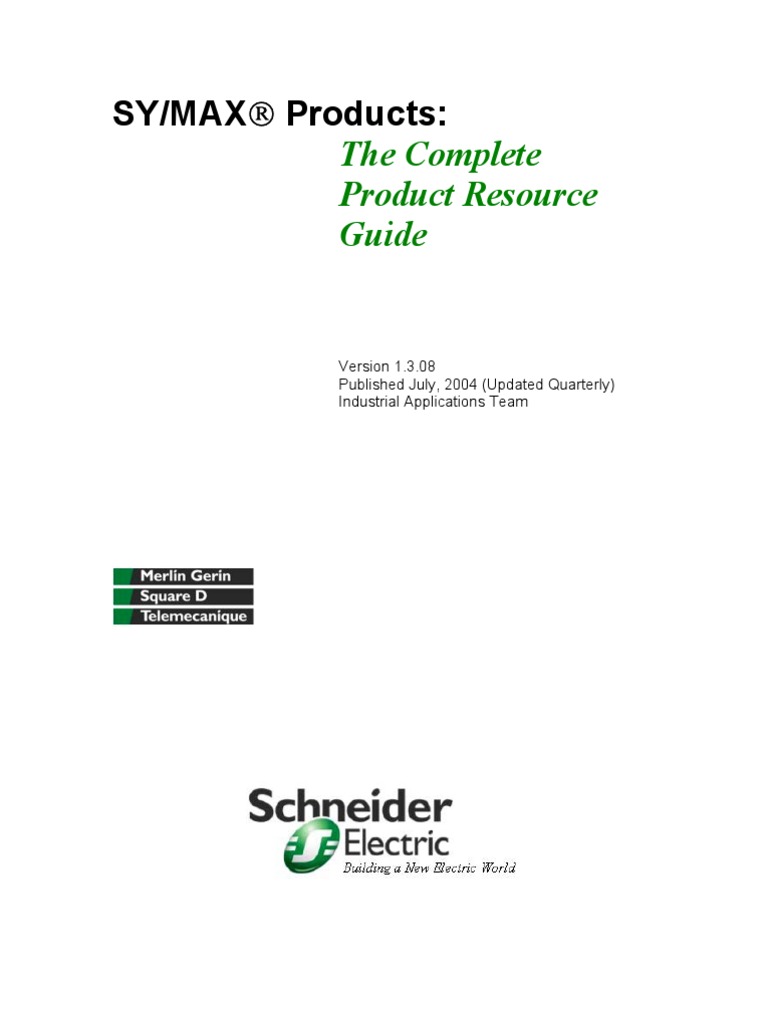 Symax PLC Product | PDF | Input/Output | Programmable Logic Controller