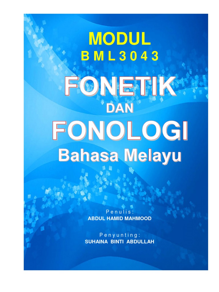 Modul Fonologi - UPSI | PDF