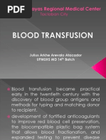 Blood Transfusion Case Study | PDF | Blood Transfusion | Blood Type