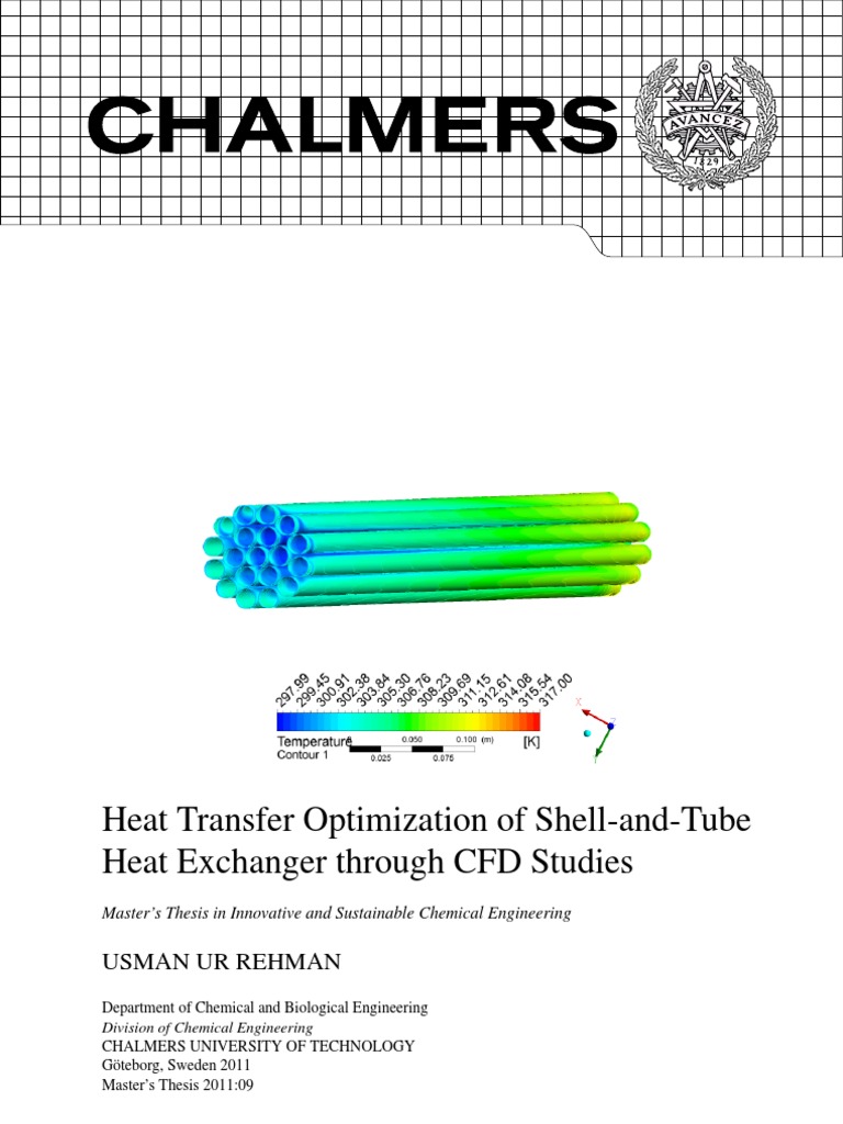 Heat Exchanger Optimization Cfd Pdf Turbulence Heat Transfer