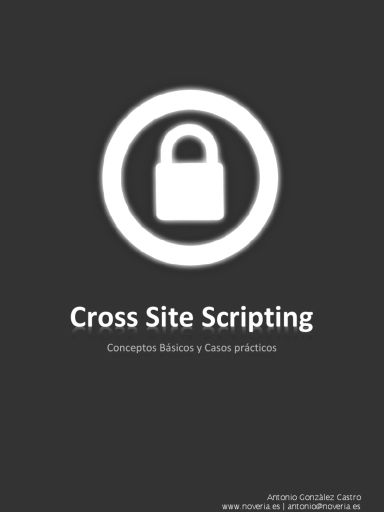 Cross Site Scripting-Antonio Gonzalez Castro-Parte I | PDF | Cookie HTTP | Hipertexto