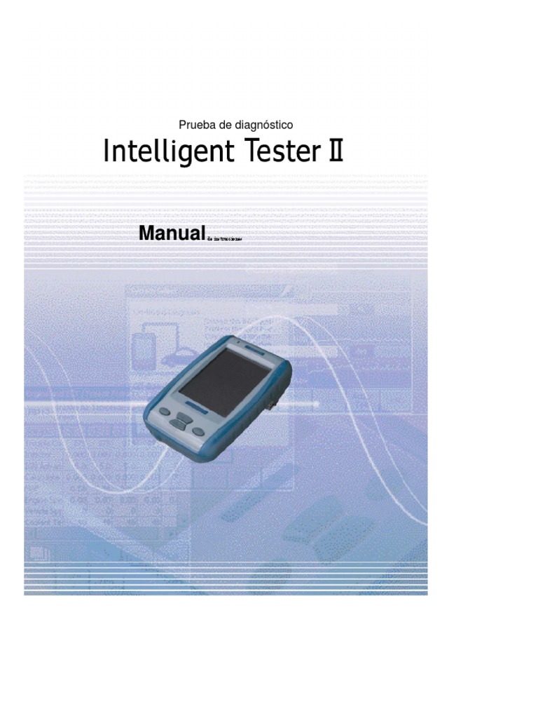 Toyota Intelligent Tester II | PDF | Microsoft | Batería (electricidad)