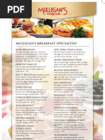 Breakfast and Kickback Menu - Drury Hotels | PDF | Hot Dog | French Fries
