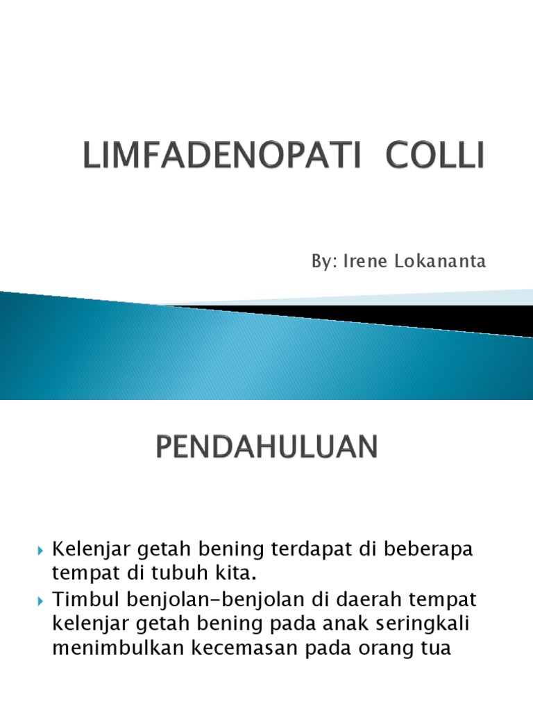 Limfadenopati Colli | PDF