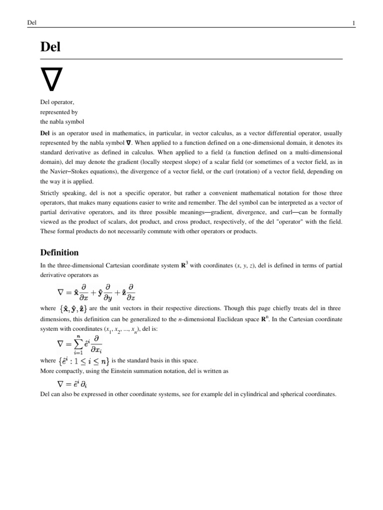 Vectors Maths Del | PDF | Algebra | Linear Algebra