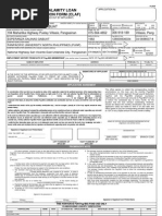 HDMF Calamity Loan Application Form (Claf) | PDF | Loans | Interest